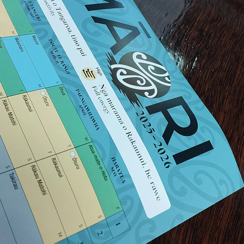 Maramataka Calendar 2025-2026 – InnoNative