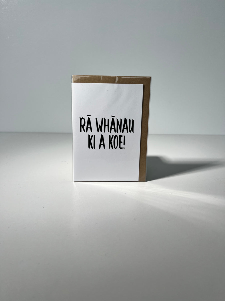 Tipene By Design Cards - Ra Whanau Cards – InnoNative