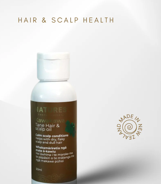 Tane kawakawa hair n scalp oil – InnoNative
