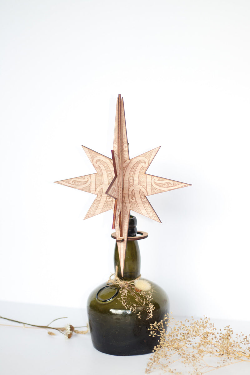 Whetū Kirihimete Tree Topper – InnoNative